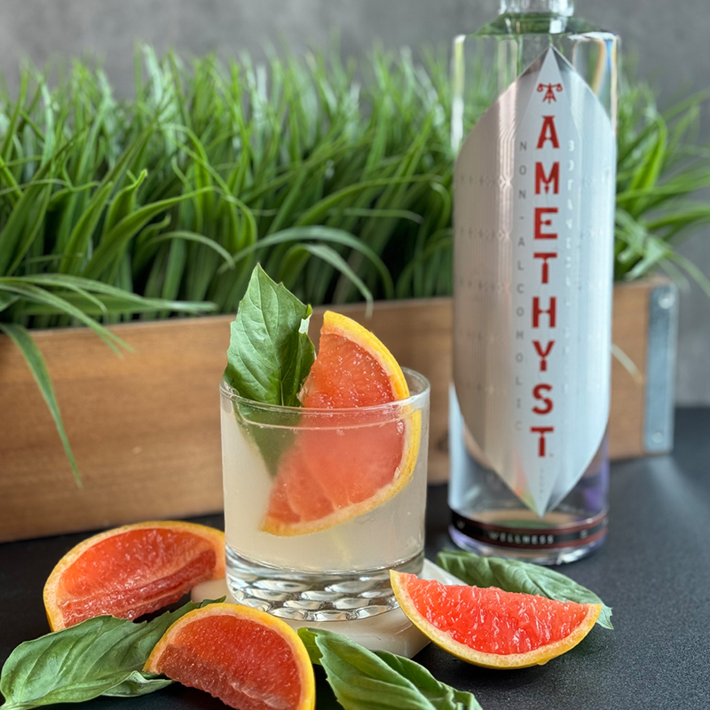 Grapefruit Basil Soda - Burnt Church Distillery